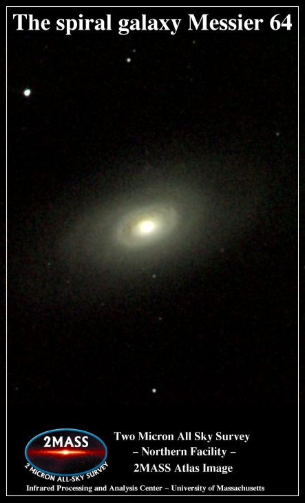 Black Eye Galaxy - Messier 64 | Constellation Guide