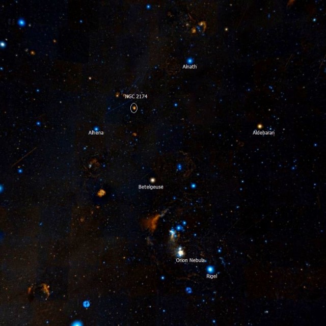 Monkey Head Nebula (NGC 2174): Emission Nebula in Orion – Constellation Guide