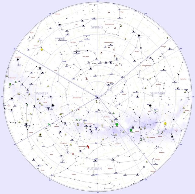 Constellations by Month – Constellation Guide