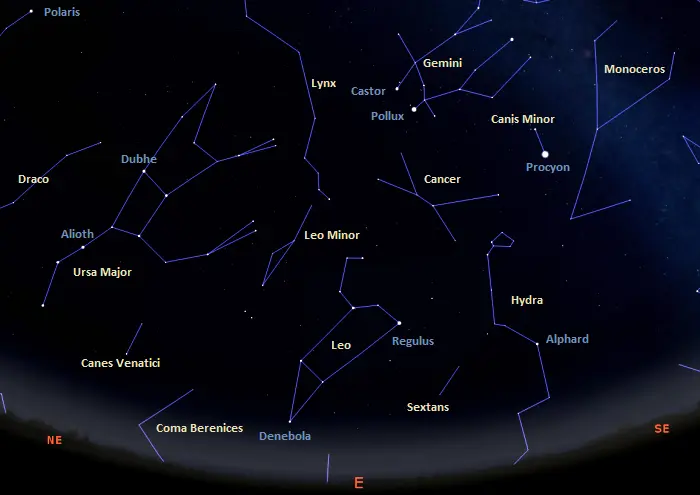 Constellations in the Sky Tonight – Constellation Guide