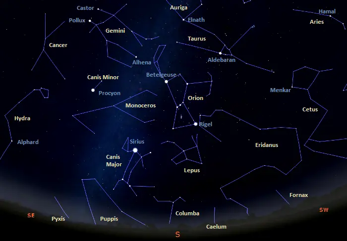 Constellations in the Sky Tonight – Constellation Guide